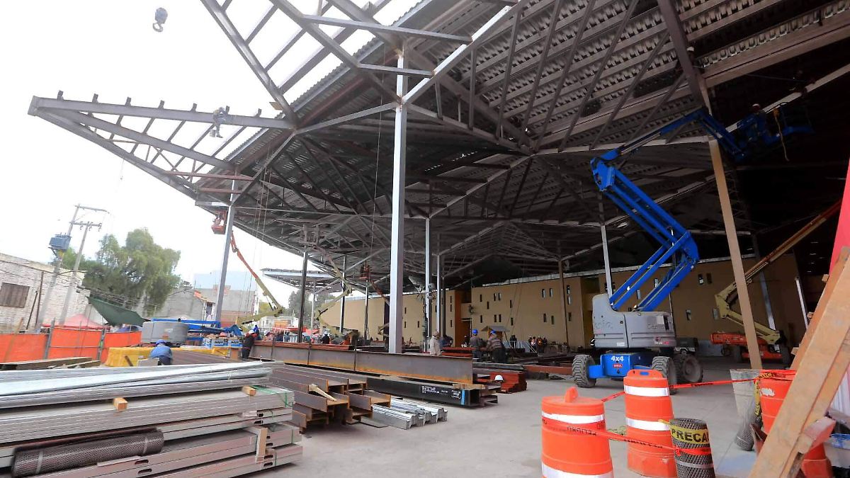 El mercado del Tepe tiene un avance del 90 % - Diario de Querétaro ...