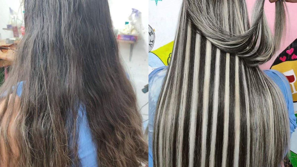 “Mechas Cebra” lo más innovador para camuflar las canas - Diario de ...