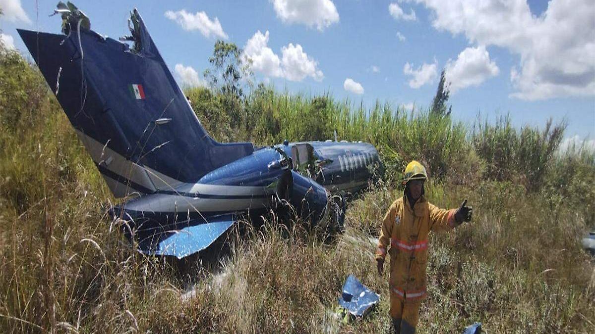 Avioneta se sale de pista al aterrizar en aeropuerto del Lencero Veracruz, ¿hubo lesionados ...