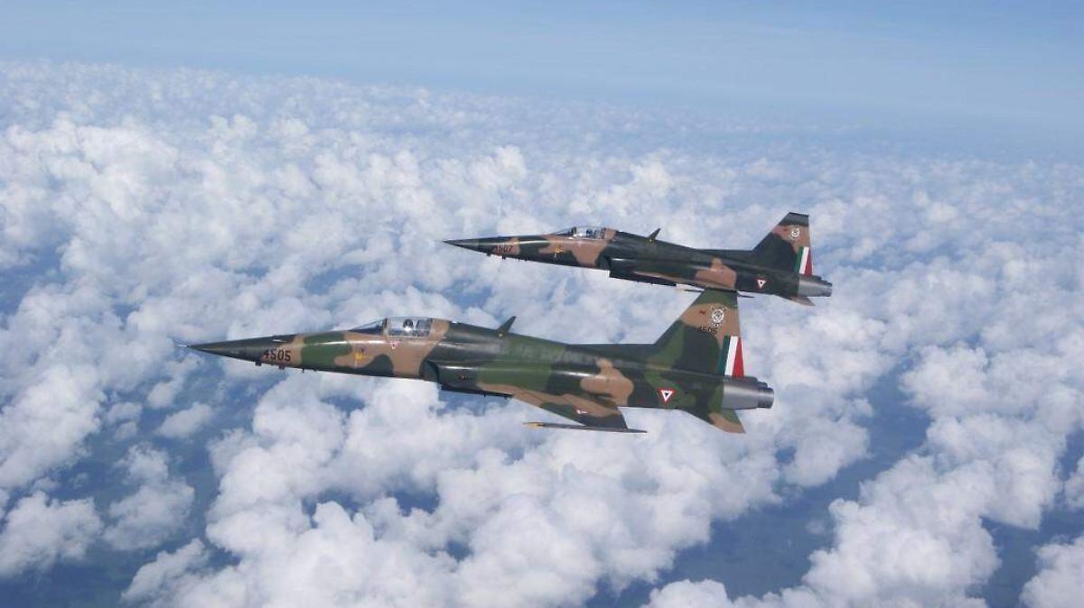 México tiene tres aviones F5 supersónicos de combate: ¿Qué son y cuáles ...