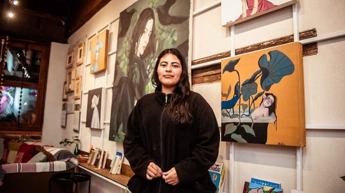 Pintora Alondra Yazmin Ramirez de donde es y sus pinturas cuales son ...