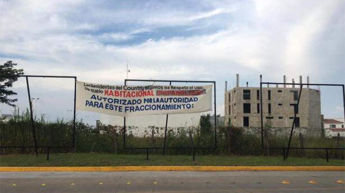 Vecinos de El Country se oponen a la construcción de un edificio - El Heraldo de Tabasco ...