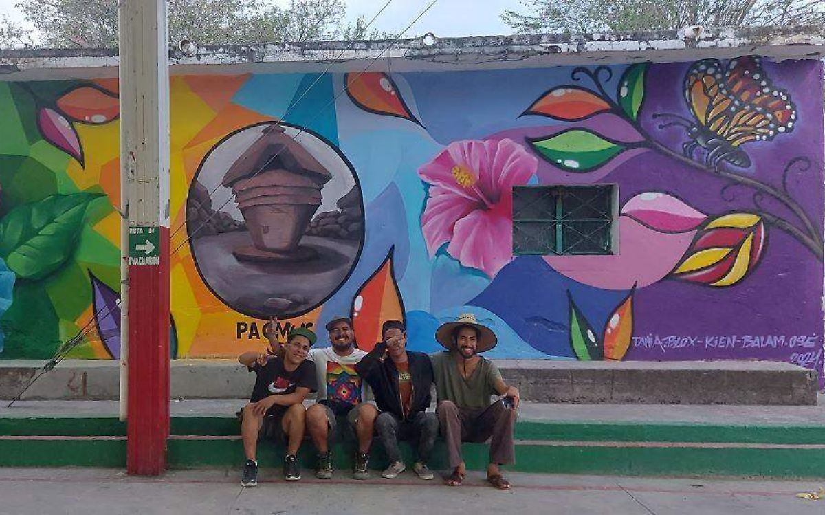 Galería | Murales en Temoac para resaltar tradiciones de los pueblos ...