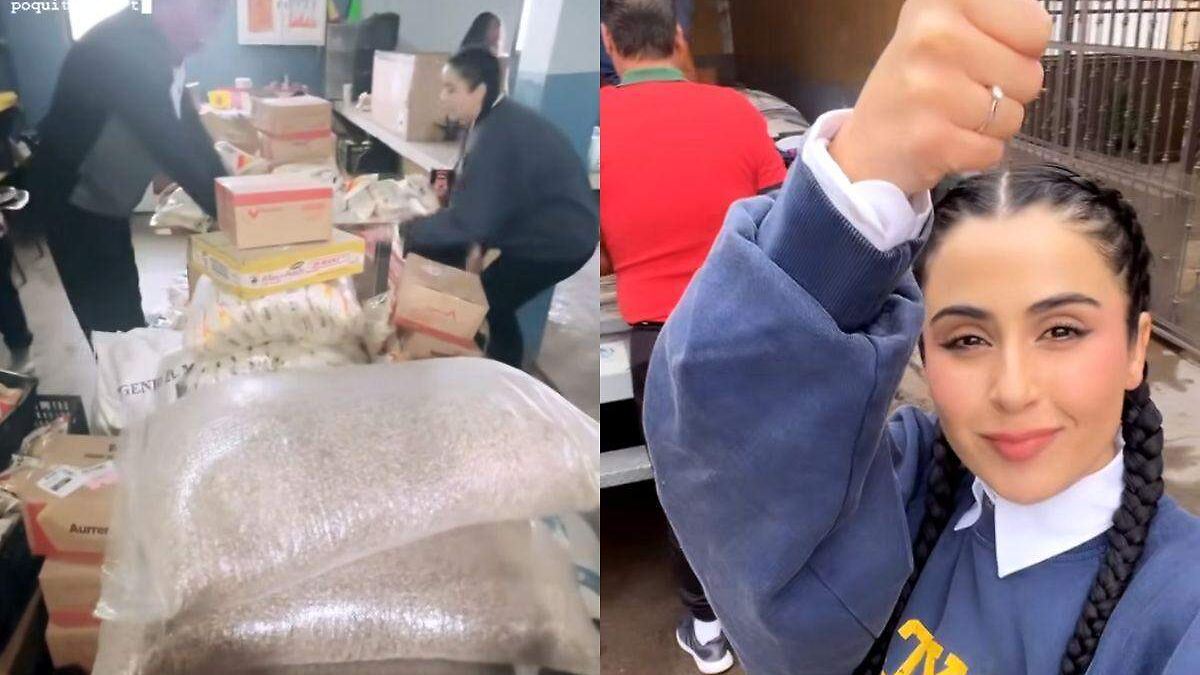 Lupita Villalobos dona una tonelada de alimento a niños del poblado ...