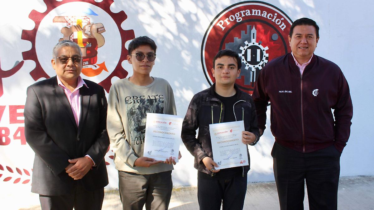 Alumnos del CBTis 218 de Tlaxcoapan ganan medalla con aplicación ...
