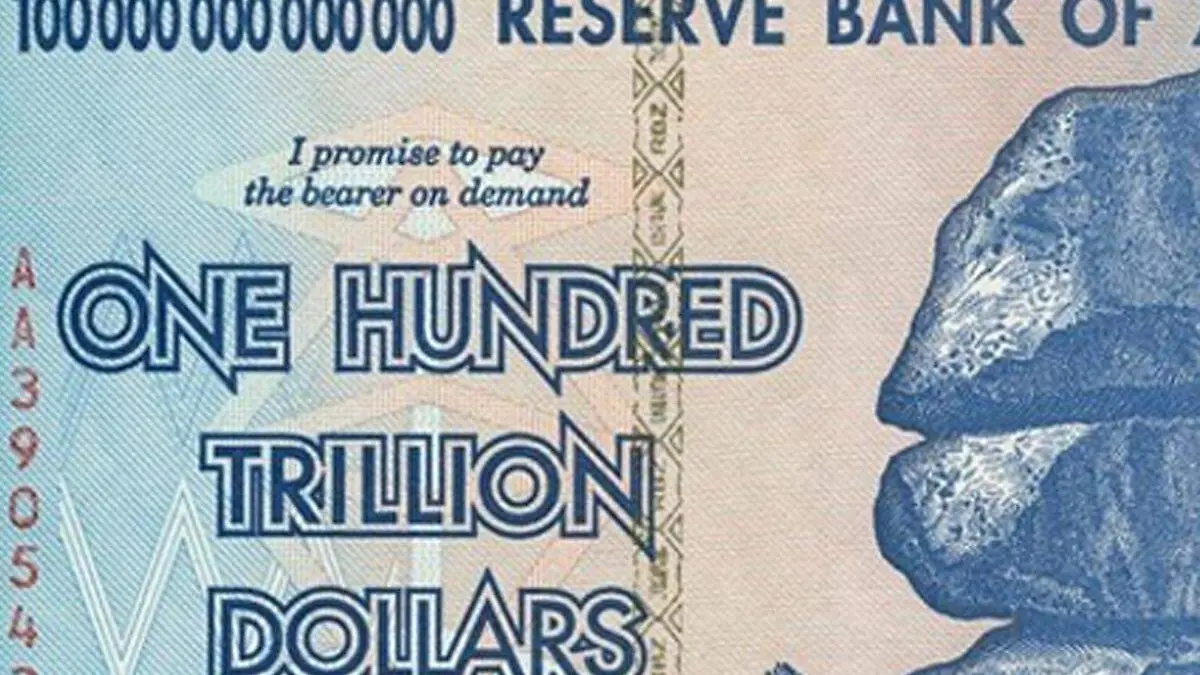 ¡Existió! La historia del billete de 100 billones de dólares - El Sol ...
