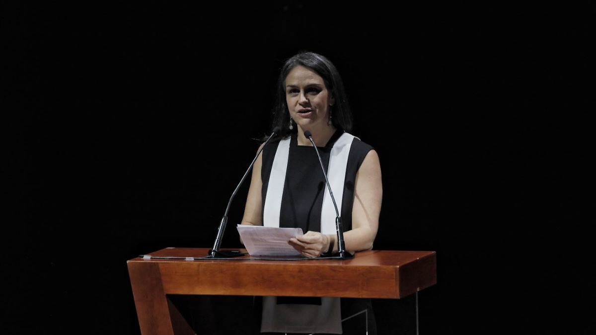 Daniela Alatorre ofrece primer discurso como titular del IMCINE en FICM ...