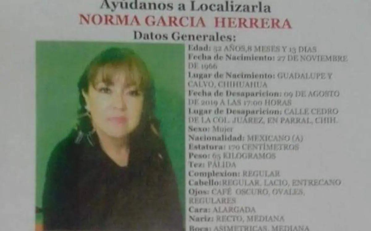 Encuentran en el “Cerro de las Borregas” el cuerpo fallecido de Norma ...