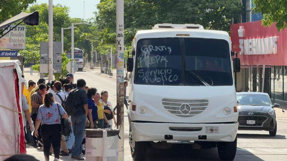 El servicio de transporte urbano está funcional en Culiacán - El Sol de ...
