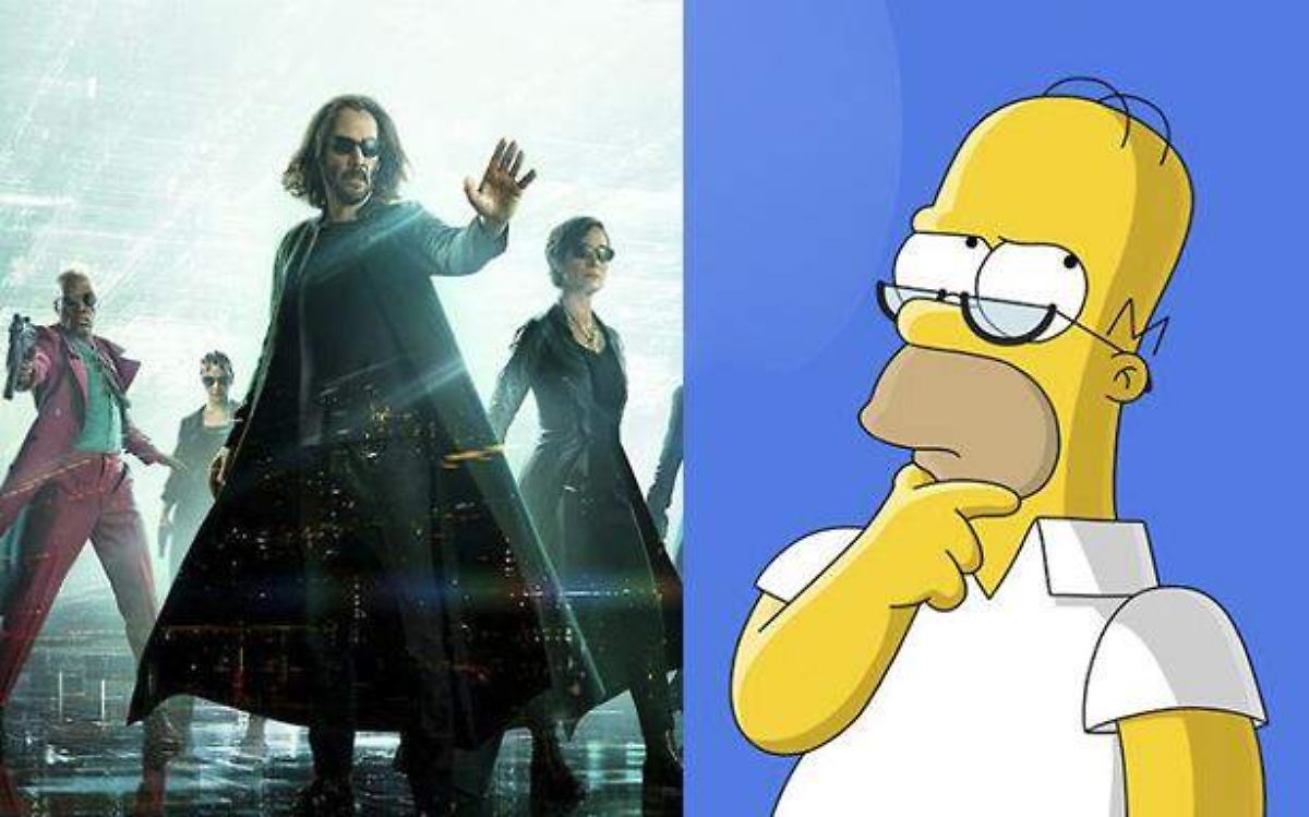 ¿Los Simpson “predicen” el estreno de la nueva película de Matrix ...