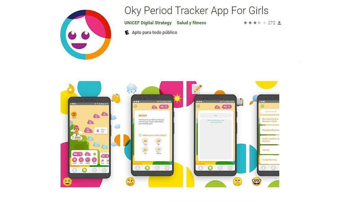 Unicef lanza Oky, la App sobre menstruación creada por niñas, para ...