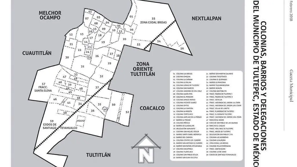 Detectan mapa erróneo del municipio de Tultepec - El Sol de Toluca ...