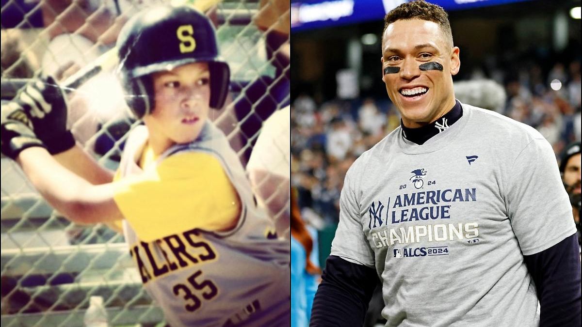 Aaron Judge, el niño que fue dado en adopción al día de nacido y logró ...