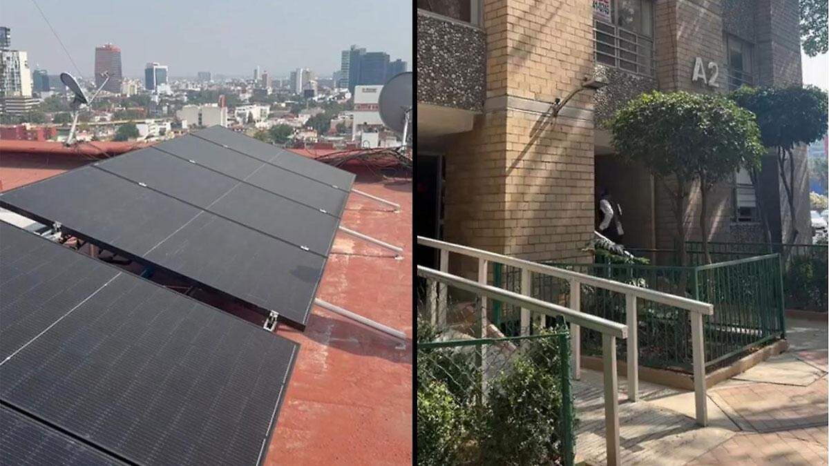 La unidad habitacional Torres de Mixcoac estrena paneles solares - La ...