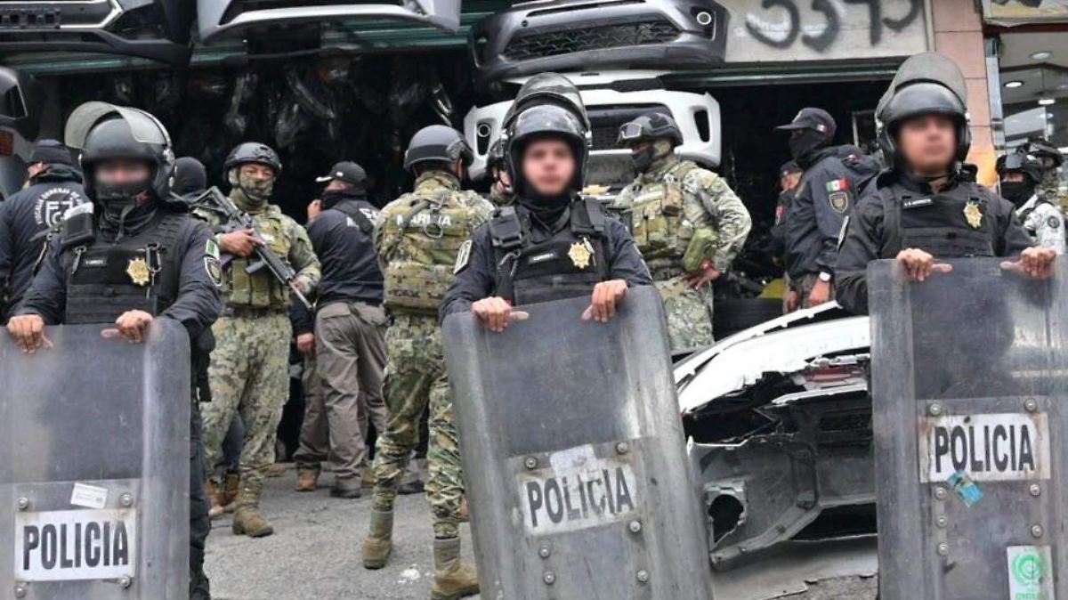 Aseguran 13 mil toneladas de autopartes robadas tras operativos en el ...