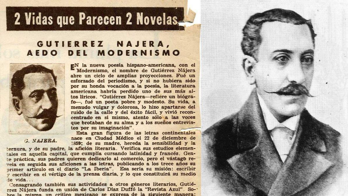 ¿Quién fue Manuel Gutiérrez Nájera, fundador del modernismo literario ...